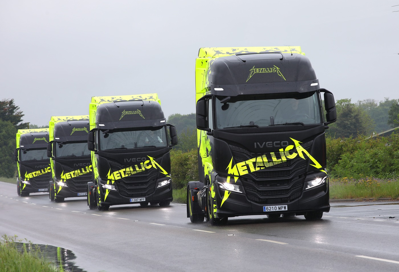 IVECO METALLIC για τους Metallica | ΤΡΟΧΟΙ και TIR