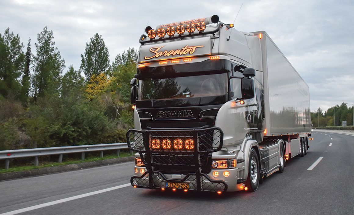 Frigo Leader: Το Scania της μεταφορικής Sarantos | ΤΡΟΧΟΙ και TIR