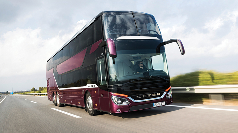 Setra S 531 DT: Πολυτέλεια δύο ορόφων | ΤΡΟΧΟΙ & TIR